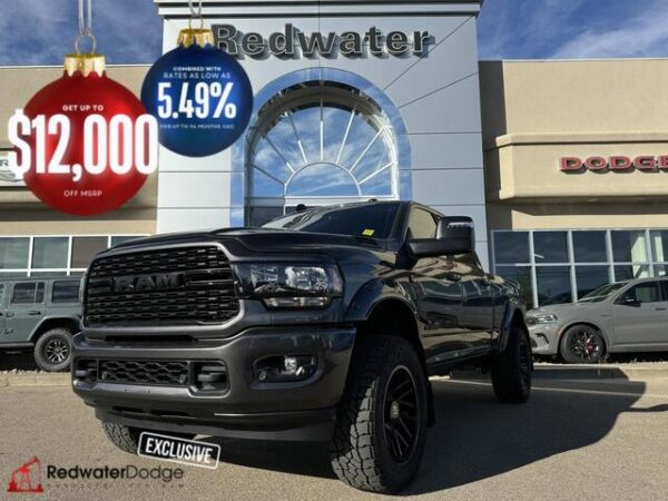 New 2024 Rig Ready Ram 2500 Big Horn Night Edition Crew Cab 4x4 | Stock ...